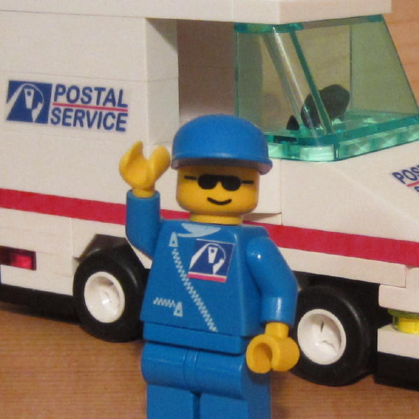 Dan's Custom Postal Vehicle Set (for your LEGO town) – DADVENTUREDAN