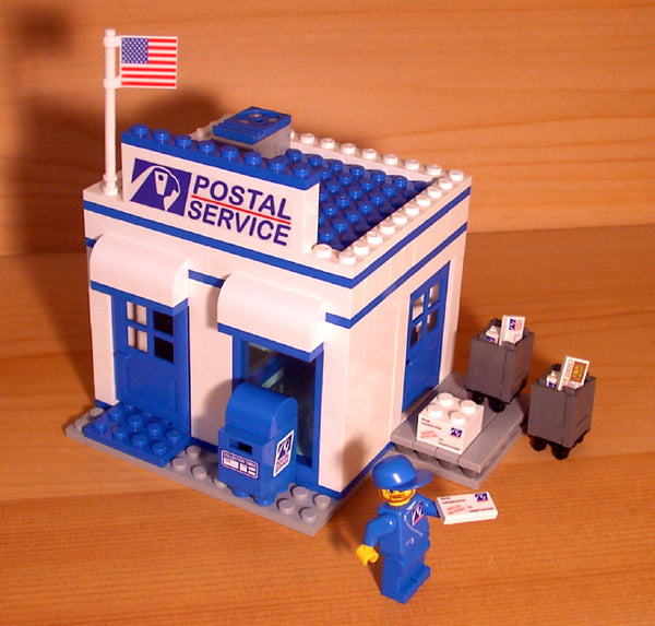 Dan's Custom Post Office (for your LEGO town) – DADVENTUREDAN